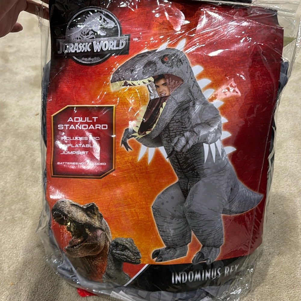 Jurassic World Indominus Rex Blow Up Costume Adult Us… - Gem